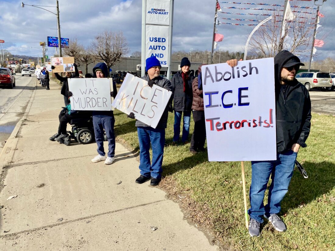 Mid-Ohio Valley protests: Sign-wielding community members voice their ...